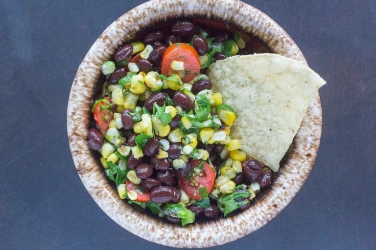 Low FODMAP Grilled Corn Salsa (with or without Black Beans) - FODMAP ...