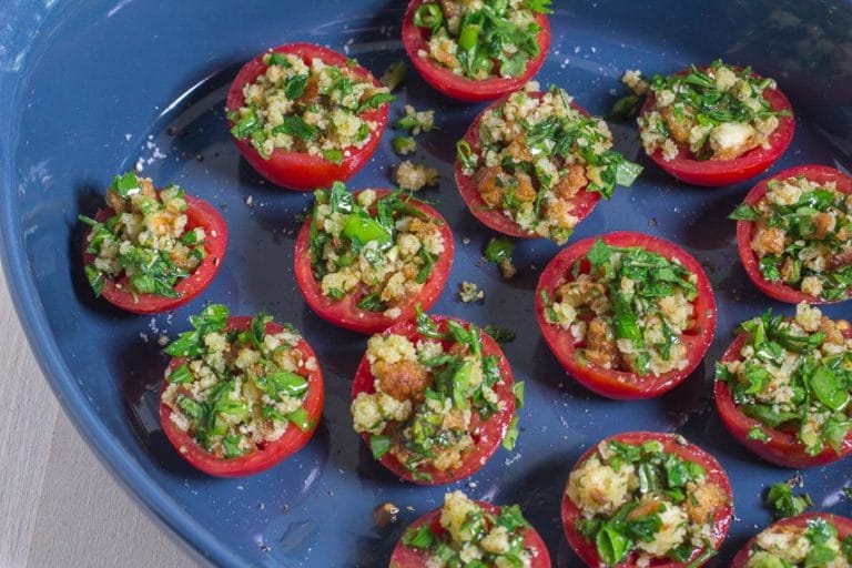 Low FODMAP Tomatoes Provencal - FODMAP Everyday