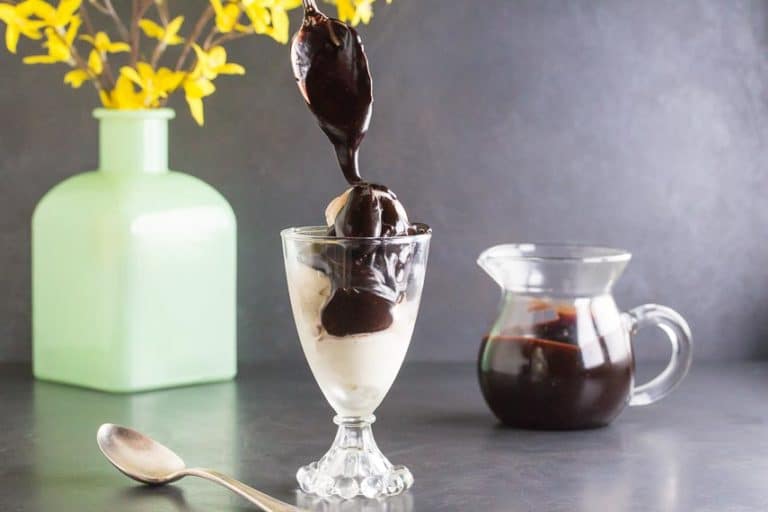 Low FODMAP CBD Hot Fudge Sauce - FODMAP Everyday