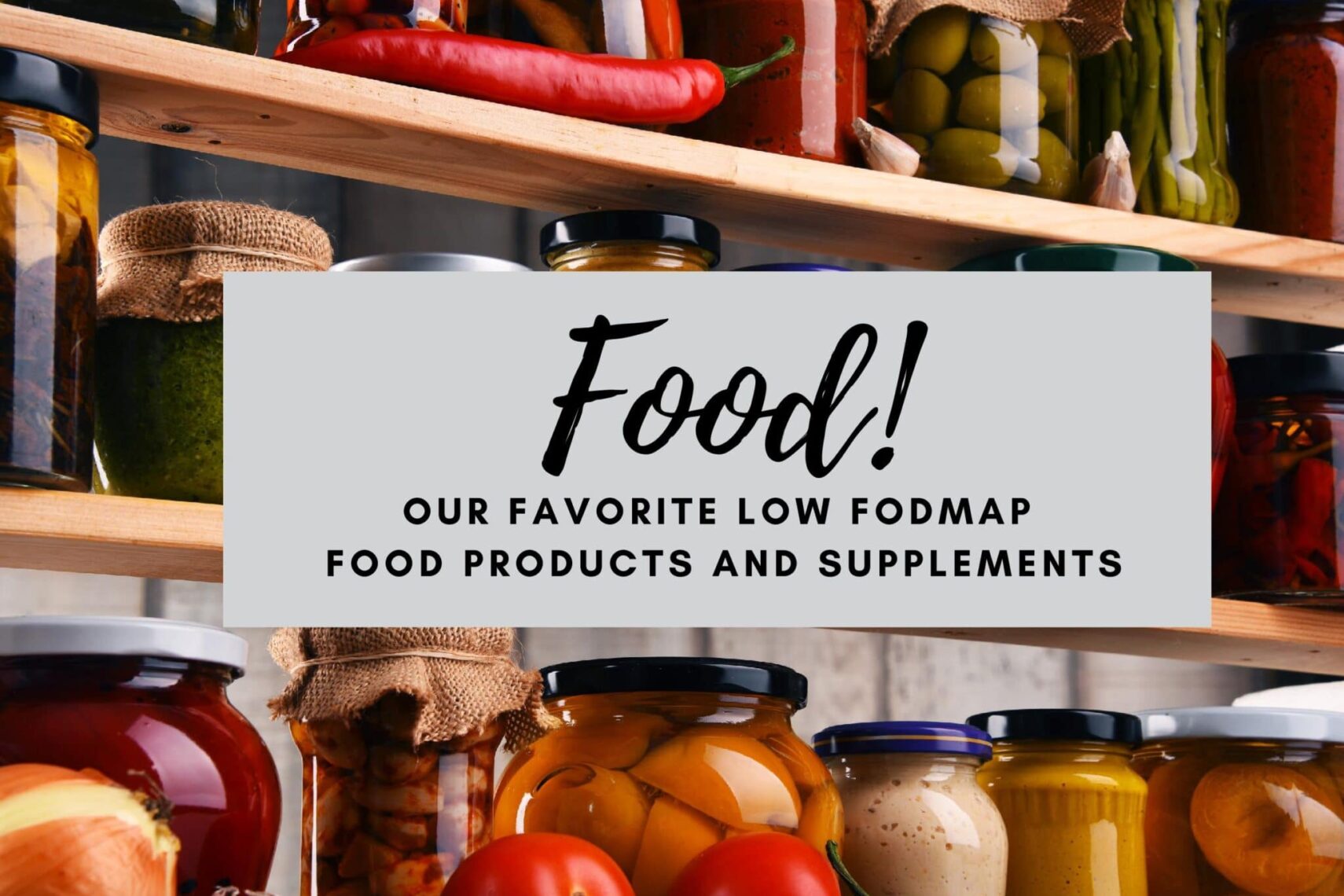 Low FODMAP Products Shop - FODMAP Everyday