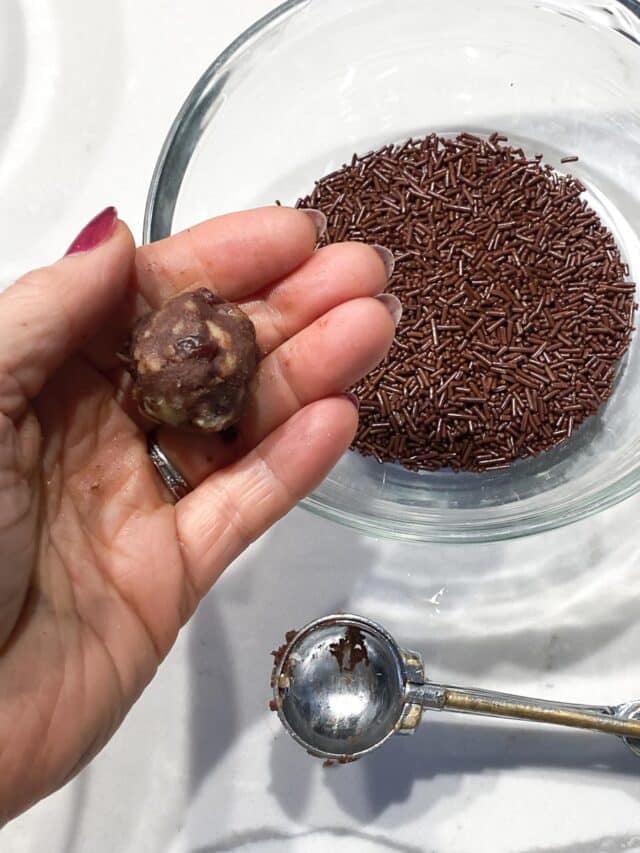 Troufakia - Low FODMAP Chocolate Walnut Truffles - FODMAP Everyday