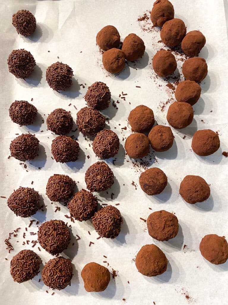 Troufakia - Low FODMAP Chocolate Walnut Truffles - FODMAP Everyday