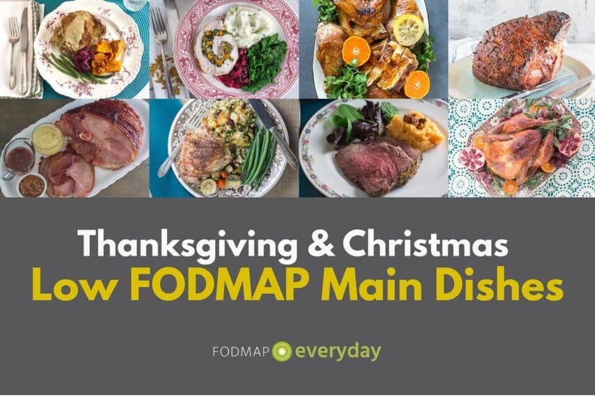 Thanksgiving & Christmas Low FODMAP Main Dishes - FODMAP Everyday