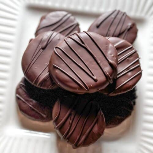 Low FODMAP Chocolate Thin Mint Cookies - Girl Scout Copycat - FODMAP ...