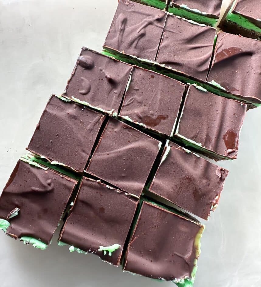 Low FODMAP Mint Brownies - FODMAP Everyday