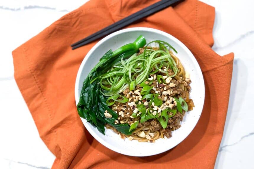 Low FODMAP Dan Dan Noodles - FODMAP Everyday