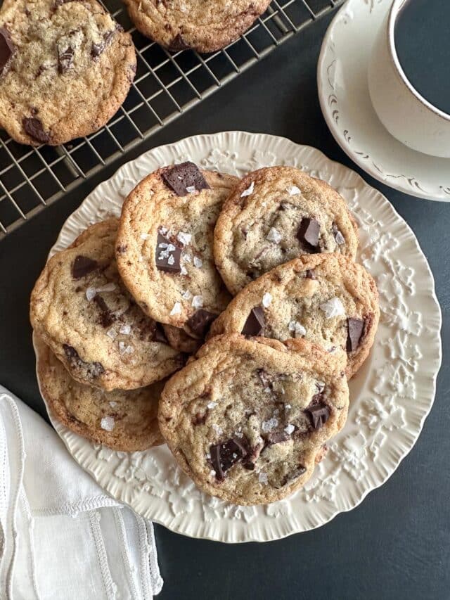 Low FODMAP Tahini Chocolate Chunk Cookies - FODMAP Everyday